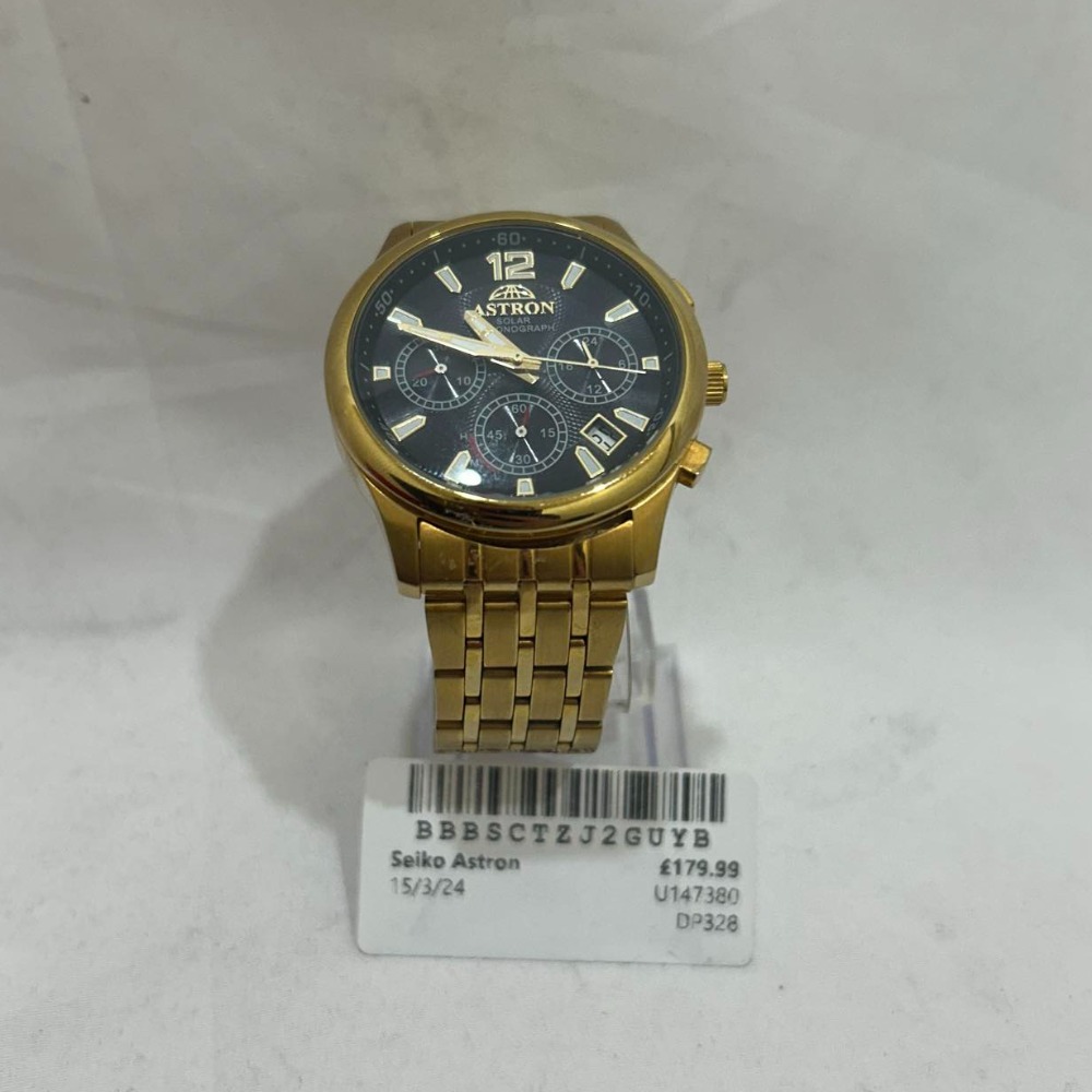 Pre-owned Seiko Astron Solar Chronograph - Own4Less